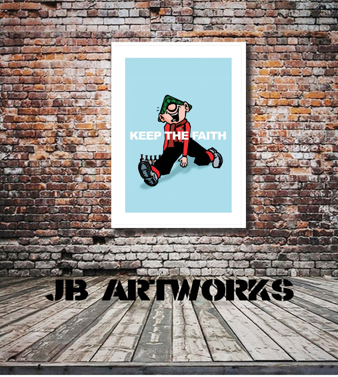 Andy Capp "Keep The Faith" Print – JBartworks