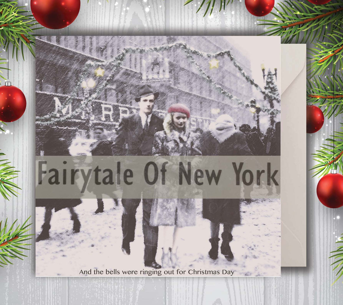 FAIRYTALE OF NEW YORK CHRISTMAS CARD 4 PACK – JBartworks