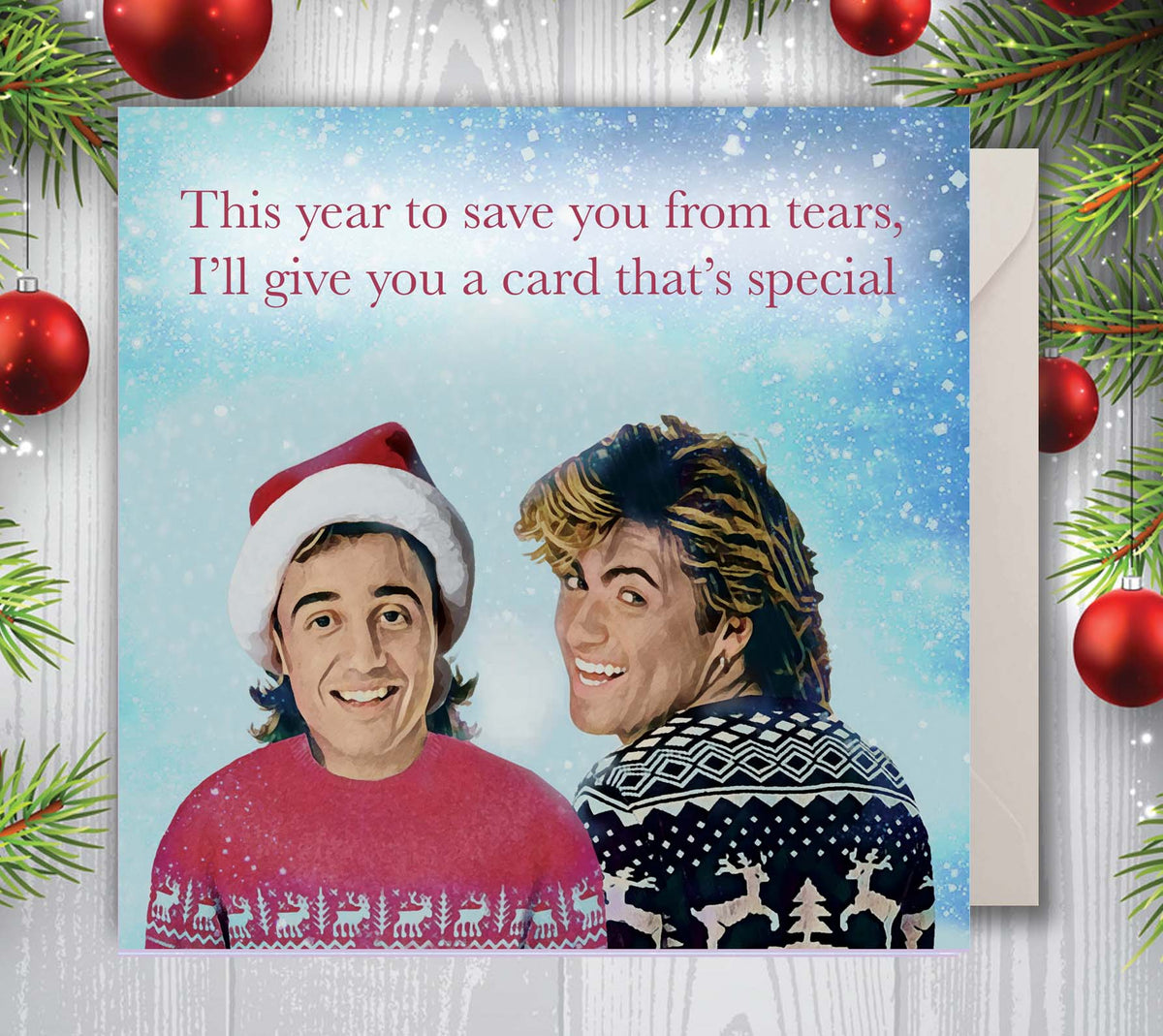WHAM CHRISTMAS CARDS 4 PACK – JBartworks