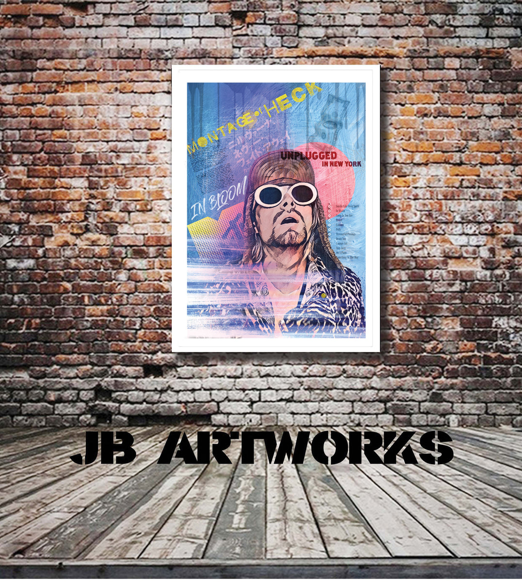 Kurt Cobain In Bloom Artwork – JBartworks